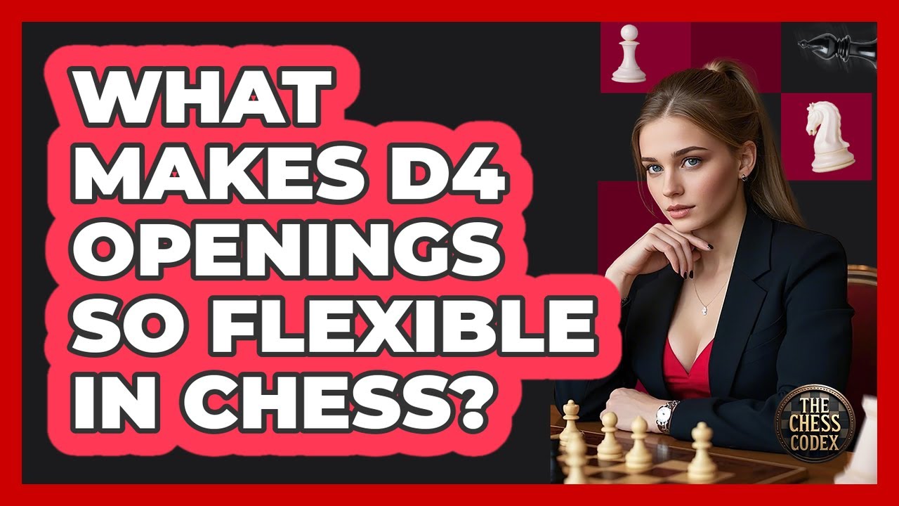 What Makes D4 Openings So Flexible In Chess? - The Chess Codex - YouTube
