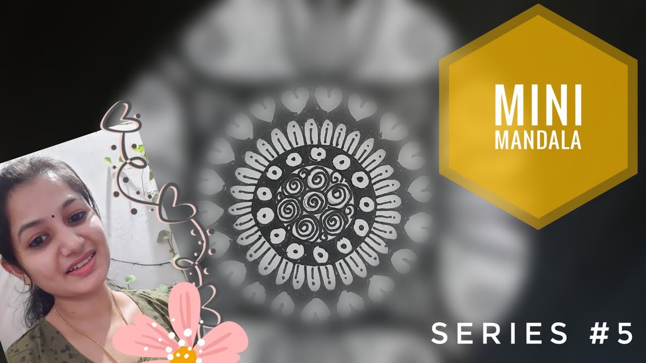 How To Draw MANDALA ART /SMALL Mandala/MINI Mandala | Series#5 | Easy ...