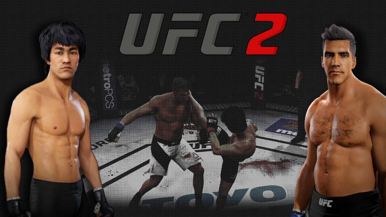 Bruce Lee vs. George Clooney - EA sports UFC 2 - YouTube