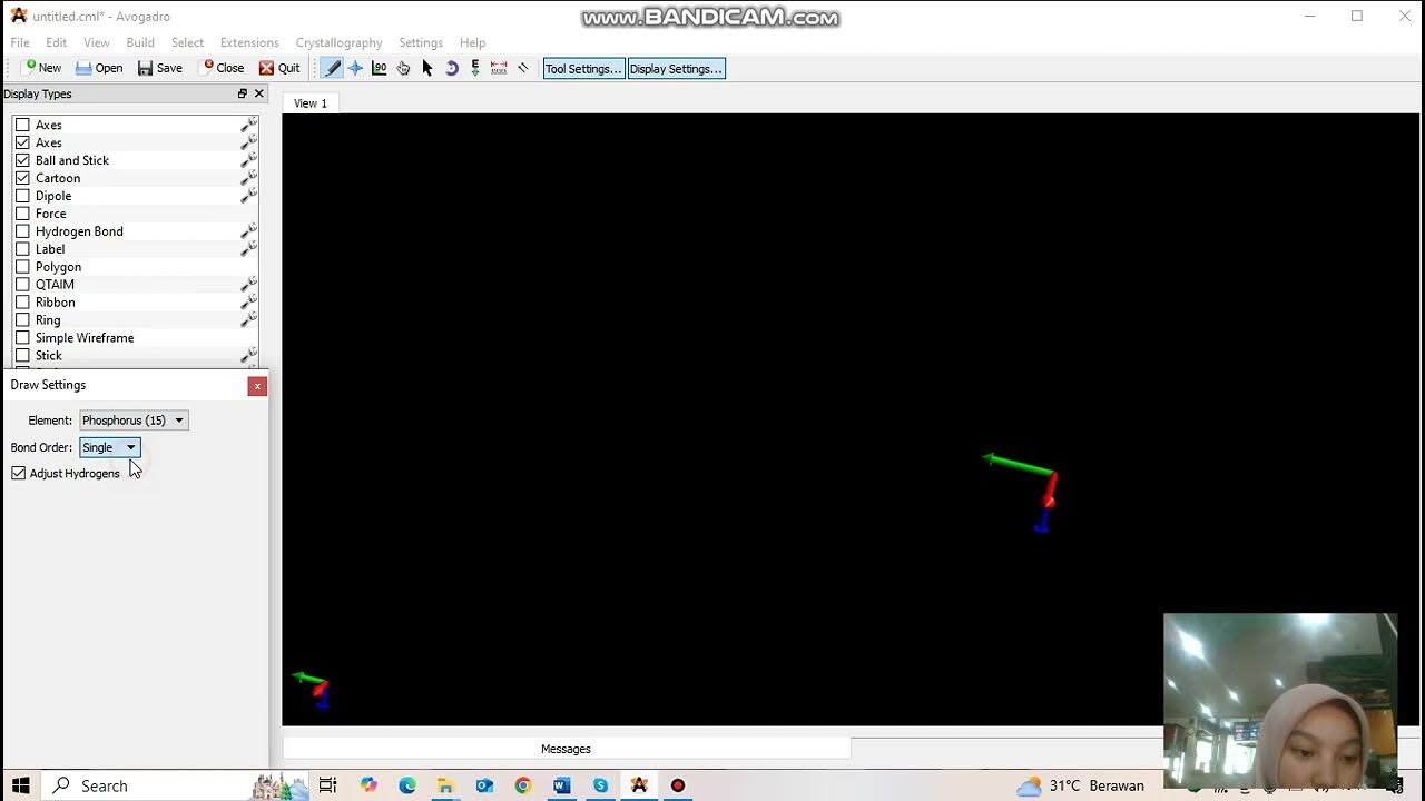 tutorial menggunakan avogadro - YouTube