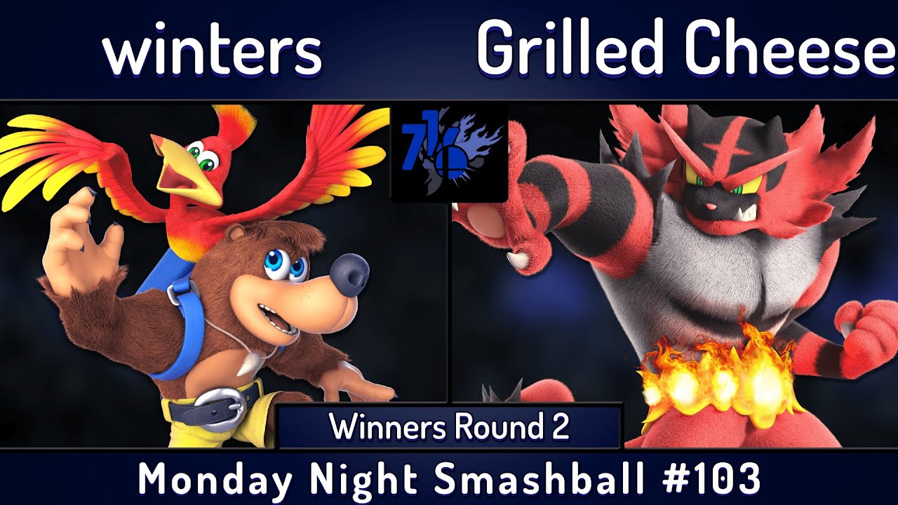 MNS # 103 | winters (Banjo Kazooie) vs Grilled Cheese (Incineroar ...