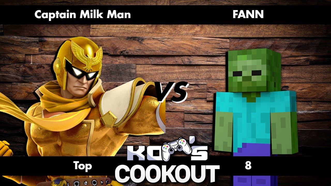 Koa's Cookout #1 - Captain Milk Man (Falcon) vs FANN (Steve) - Ultimate ...