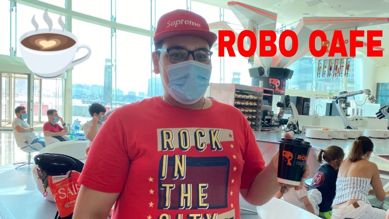 visting | ROBO CAFE for the first time in uae - YouTube