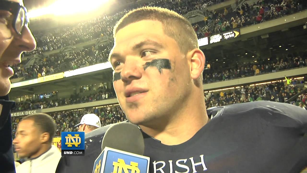 Braxston Cave Post Game Interview - YouTube
