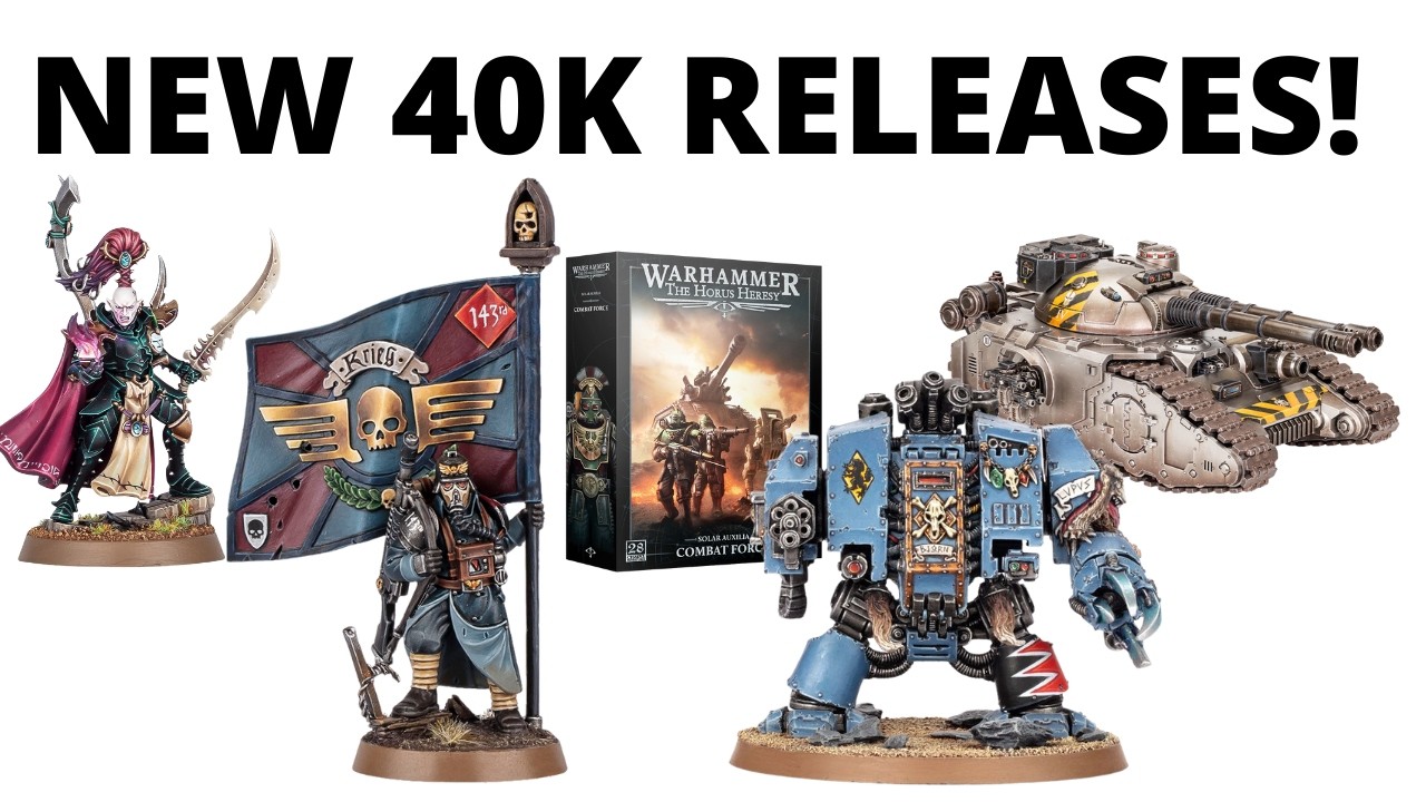 Big Warhammer 40K Release Week - Next Codex, Battleforce Set, Krieg Box ...