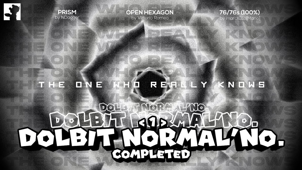 Dolbit Normal'no [x1] - Completed | Open Hexagon (Steam ver.) - YouTube