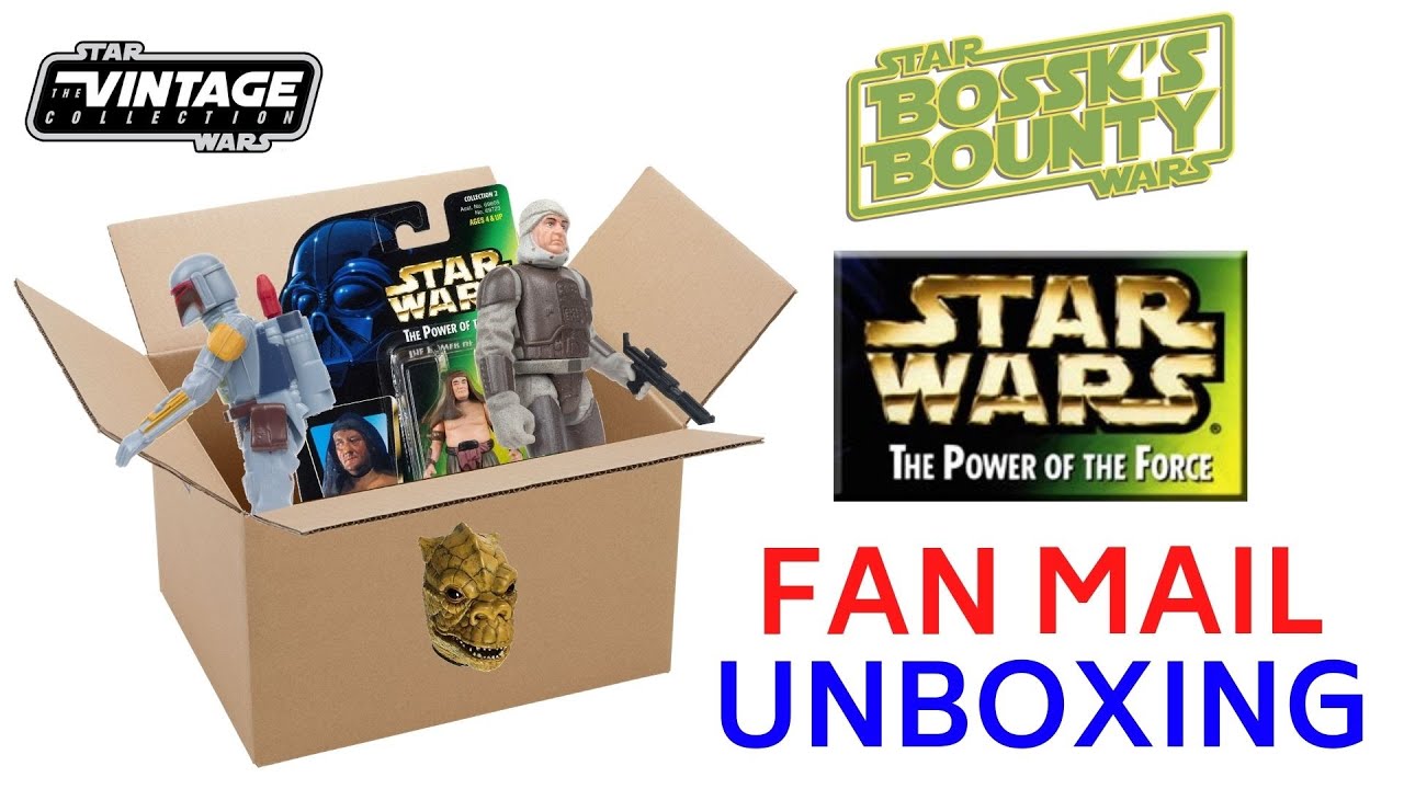 Star Wars Fan Mail Unboxing from Jeff in California! - YouTube