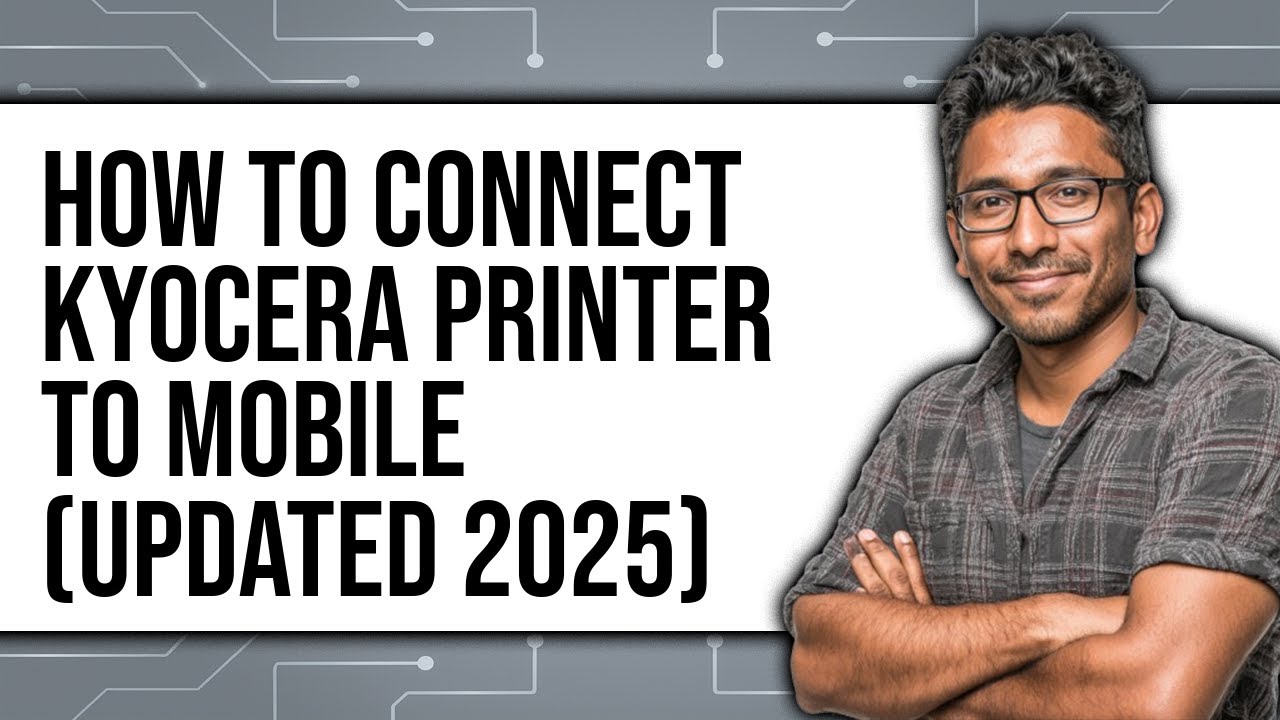 How to Connect Kyocera Printer to Mobile (Updated 2025) - YouTube