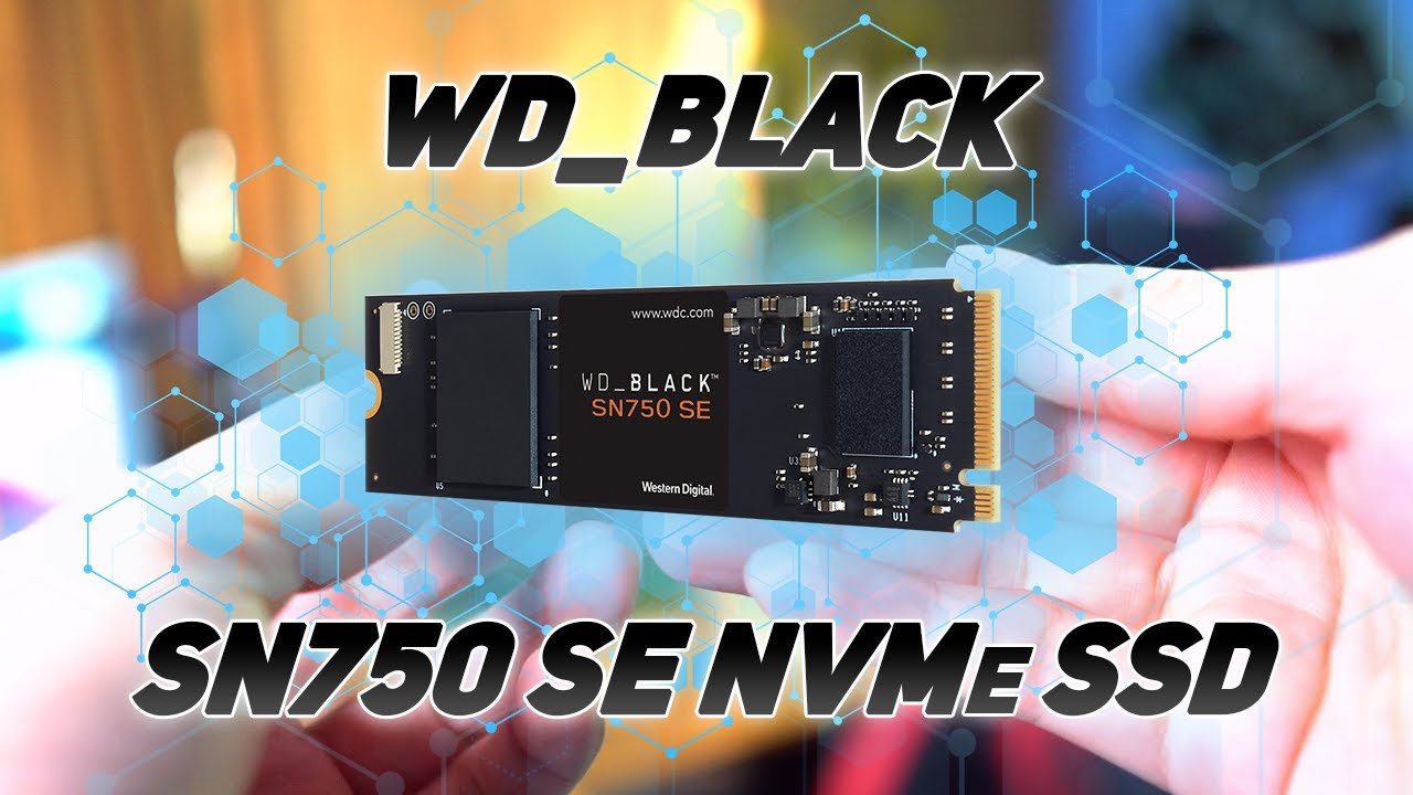 SSD Boleh Read Speed 3.6GB/s!! WD_BLACK SN750 SE NVMe SSD - YouTube
