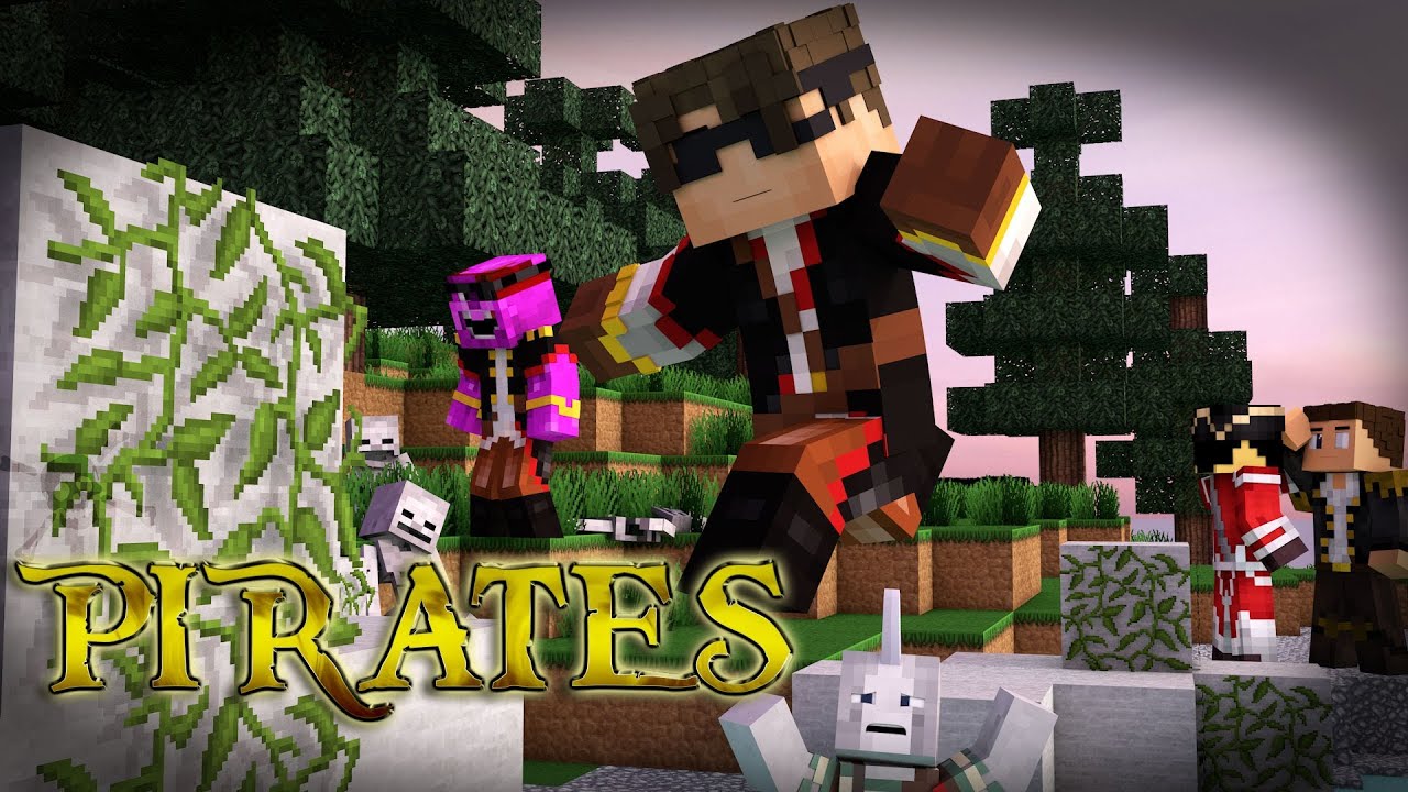 Minecraft Pirates! - "TREASURE AWAITS!" #8 (Minecraft Roleplay) ~ Sky ...
