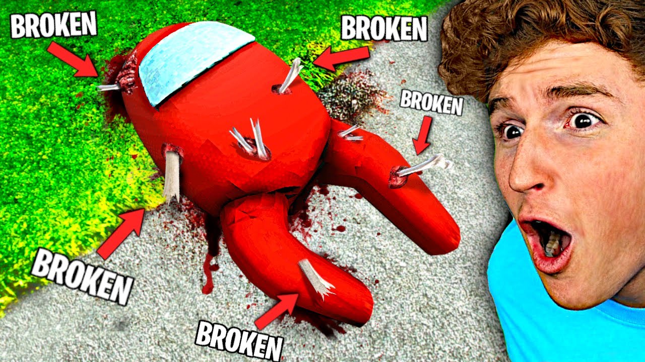 Breaking EVERY BONE As AMONG US IMPOSTOR In GTA 5! - YouTube