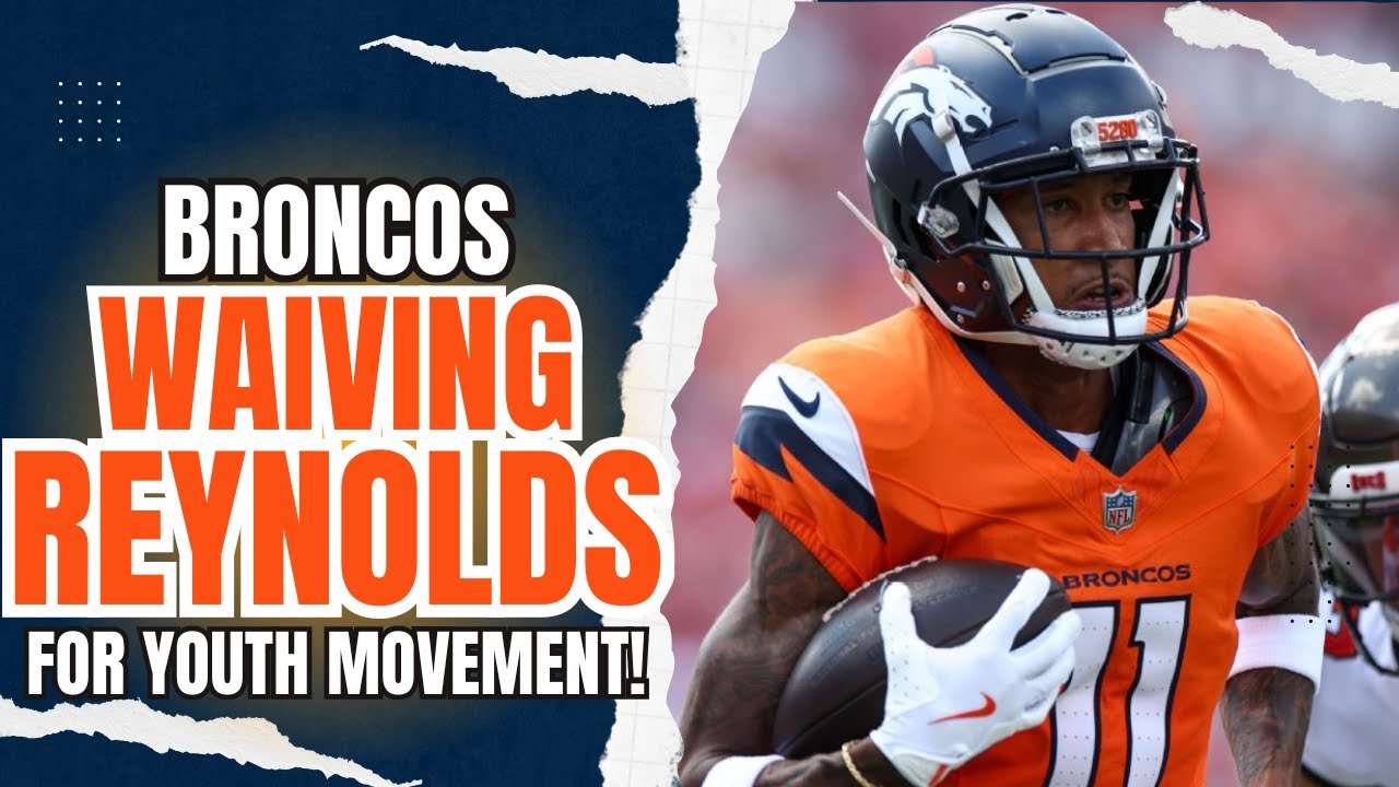 Denver Broncos CUT Veteran WR Josh Reynolds in SURPRISING MOVE!! - YouTube