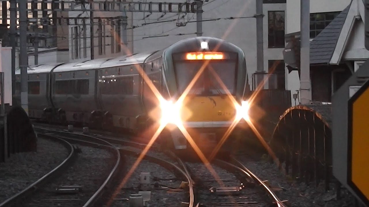 IE 22000 Class ICR Train number 22243 - Connolly Station, Dublin - YouTube
