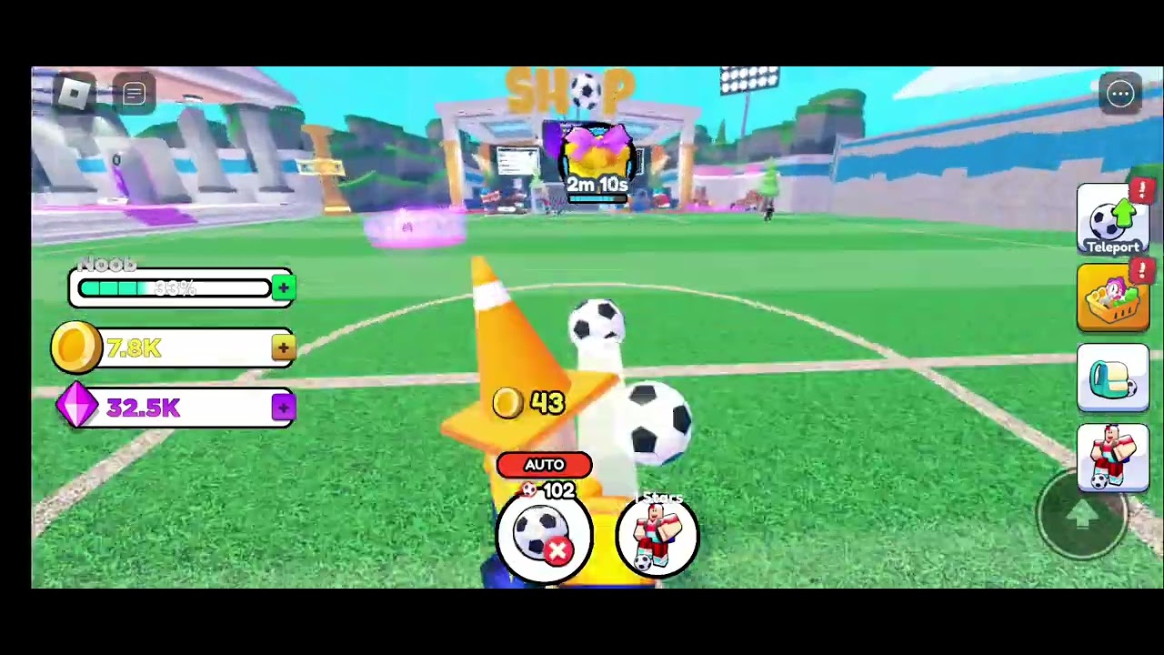 Arkadaşlar futbol oynuyorum.Roblox Goal Kick Simulator - YouTube