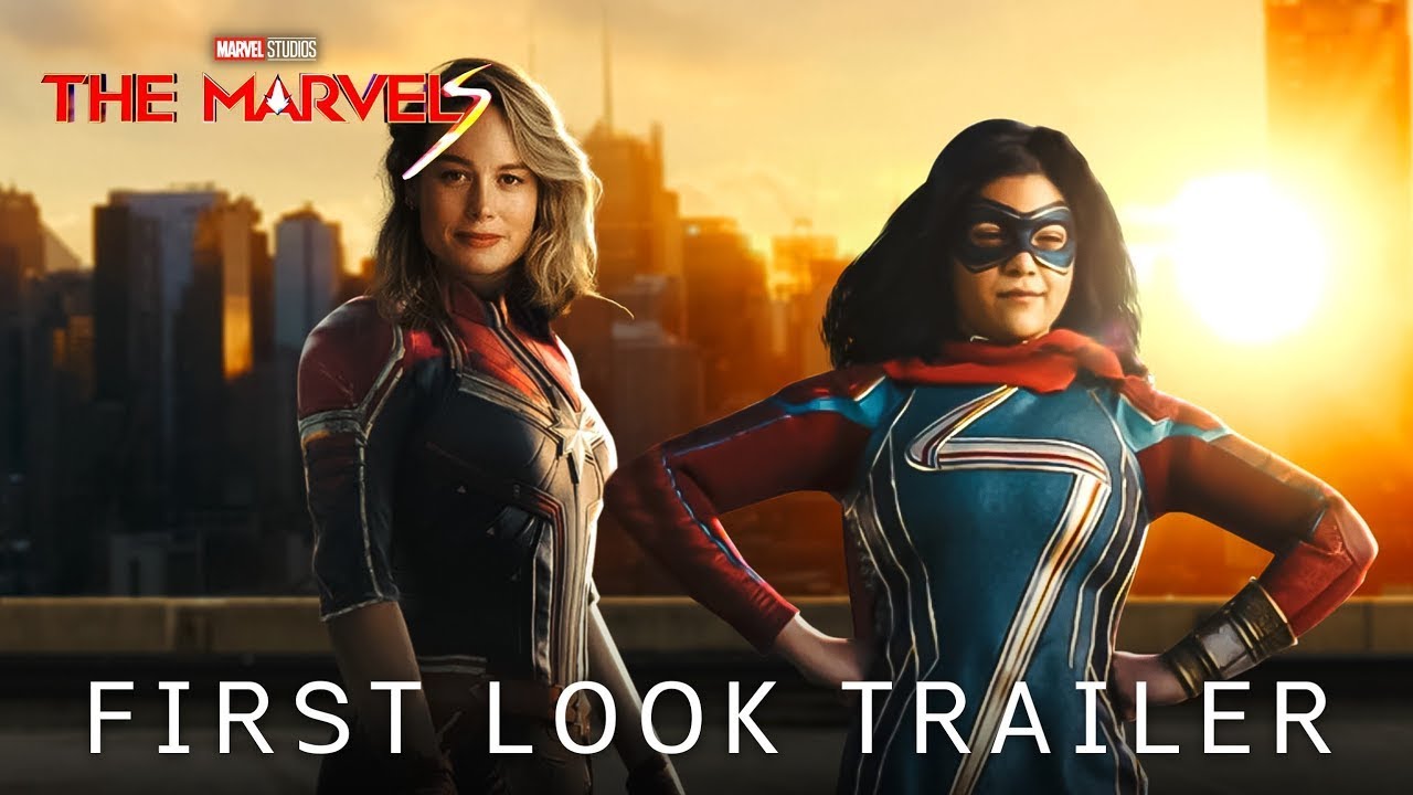 THE MARVELS - First Trailer (2023) Captain Marvel 2 Movie (HD ...