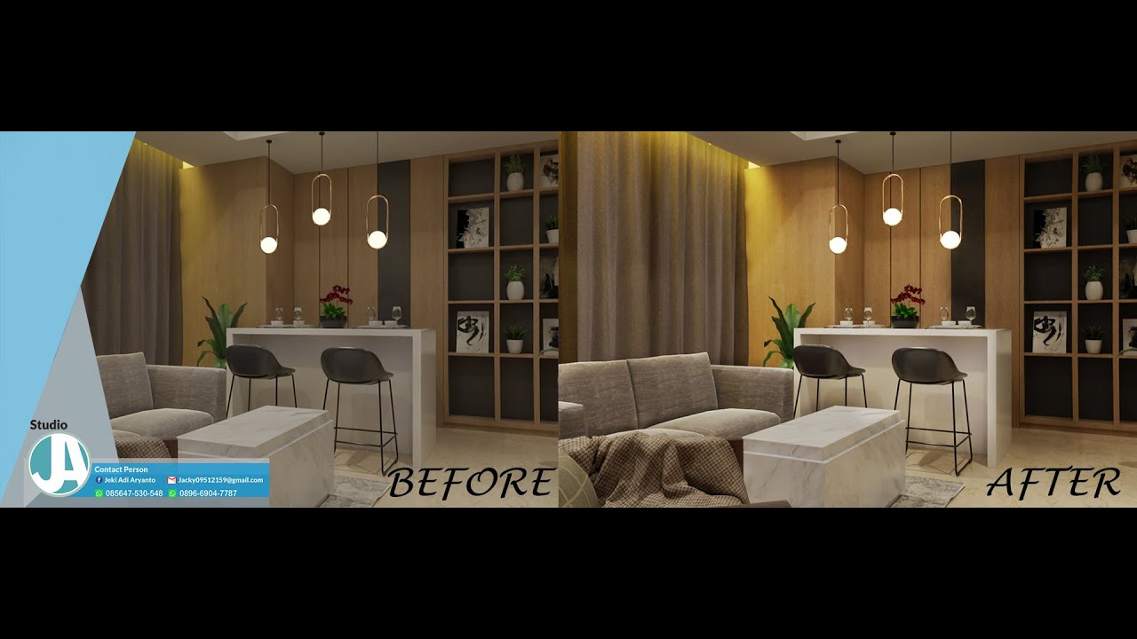Tutorial Photoshop for Architecture Interior - YouTube