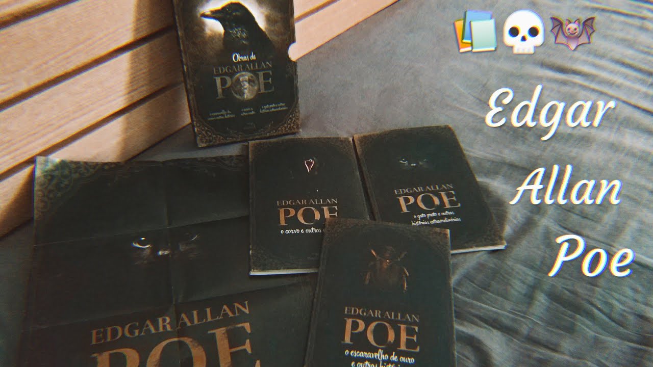 UNBOXING DE LIVROS #2 - BOX EDGAR ALLAN POE - YouTube