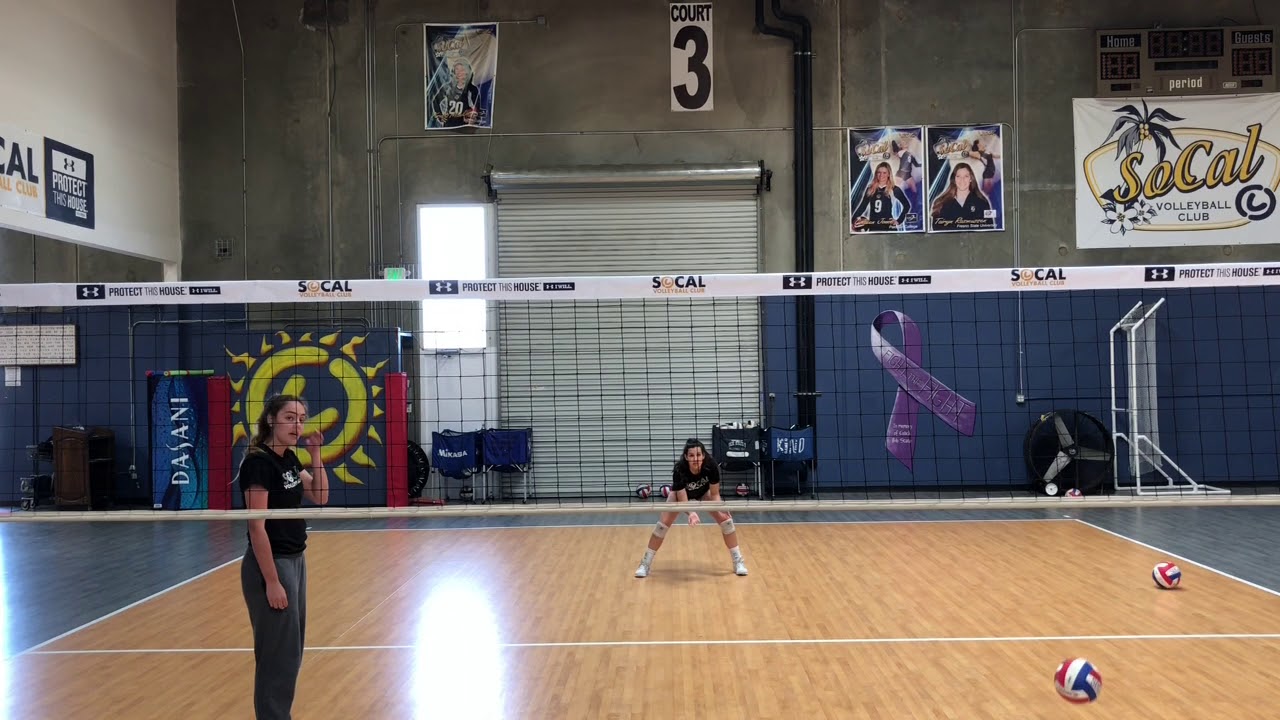 Sarah Virjee - Freeballs, Downballs, Serve Receive - YouTube