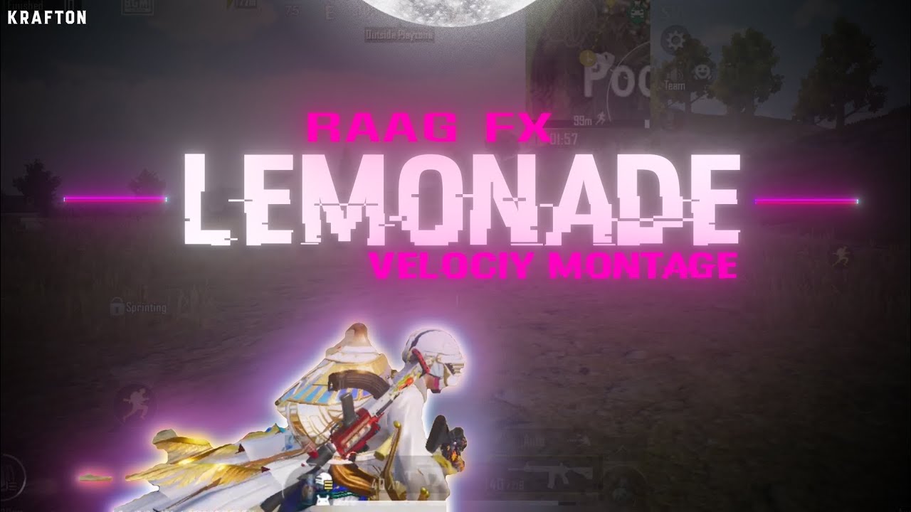 ( Free Project File ) Lemonade || bgmi montage|| @RaagFx - YouTube