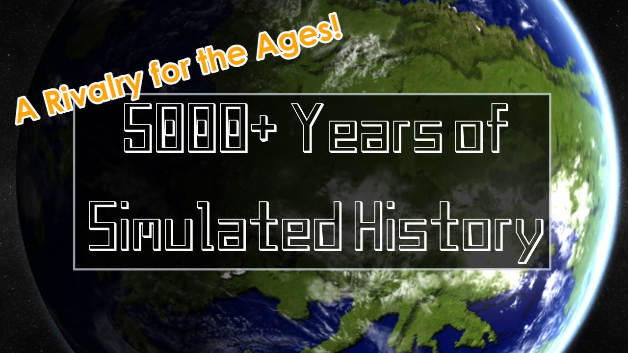 Epic Tale of Two Superpowers!!! 5000+ Years Timelapse of Simulated ...