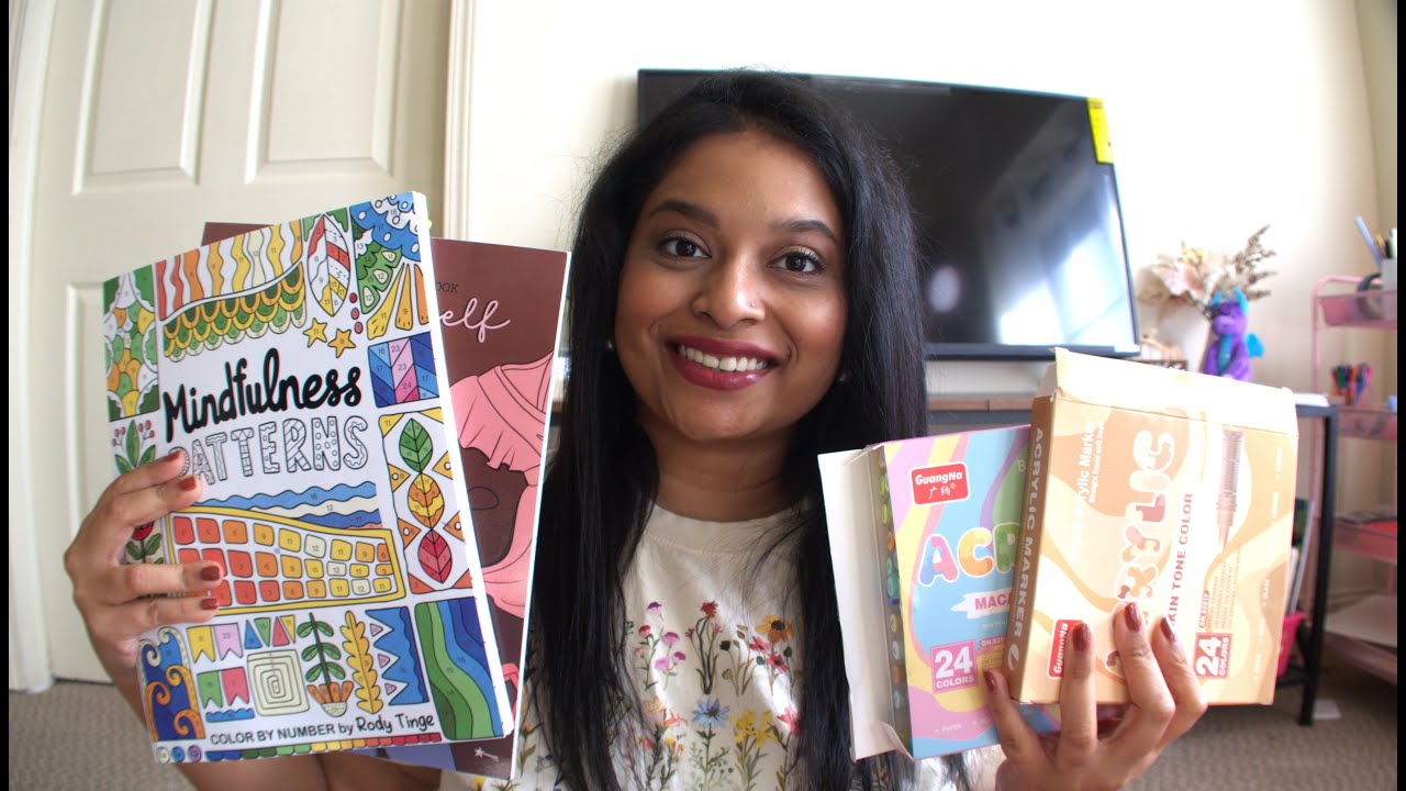 ADULT COLORING HAUL| TEMU, AMAZON AND OLLIES - YouTube