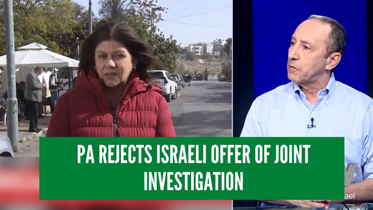 PA rejects Israeli offer of joint investigation - Daniel Seaman - YouTube
