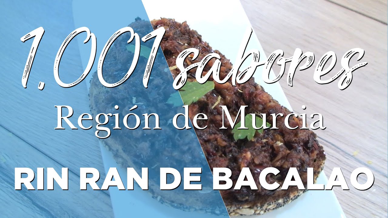 Receta de Rin Ran de bacalao 1001 Sabores Región de Murcia - YouTube