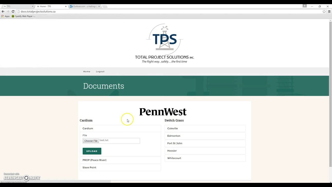 TPS document upload training - YouTube