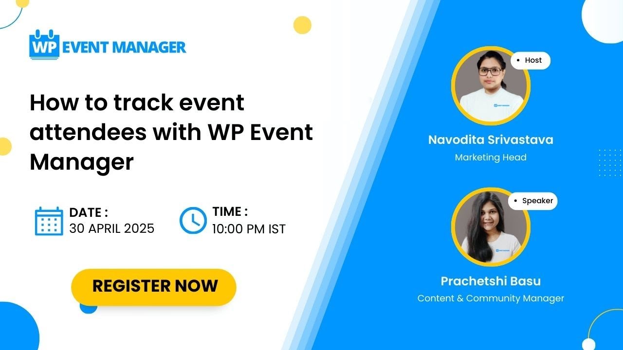 How to track event attendees with WP Event Manager - YouTube