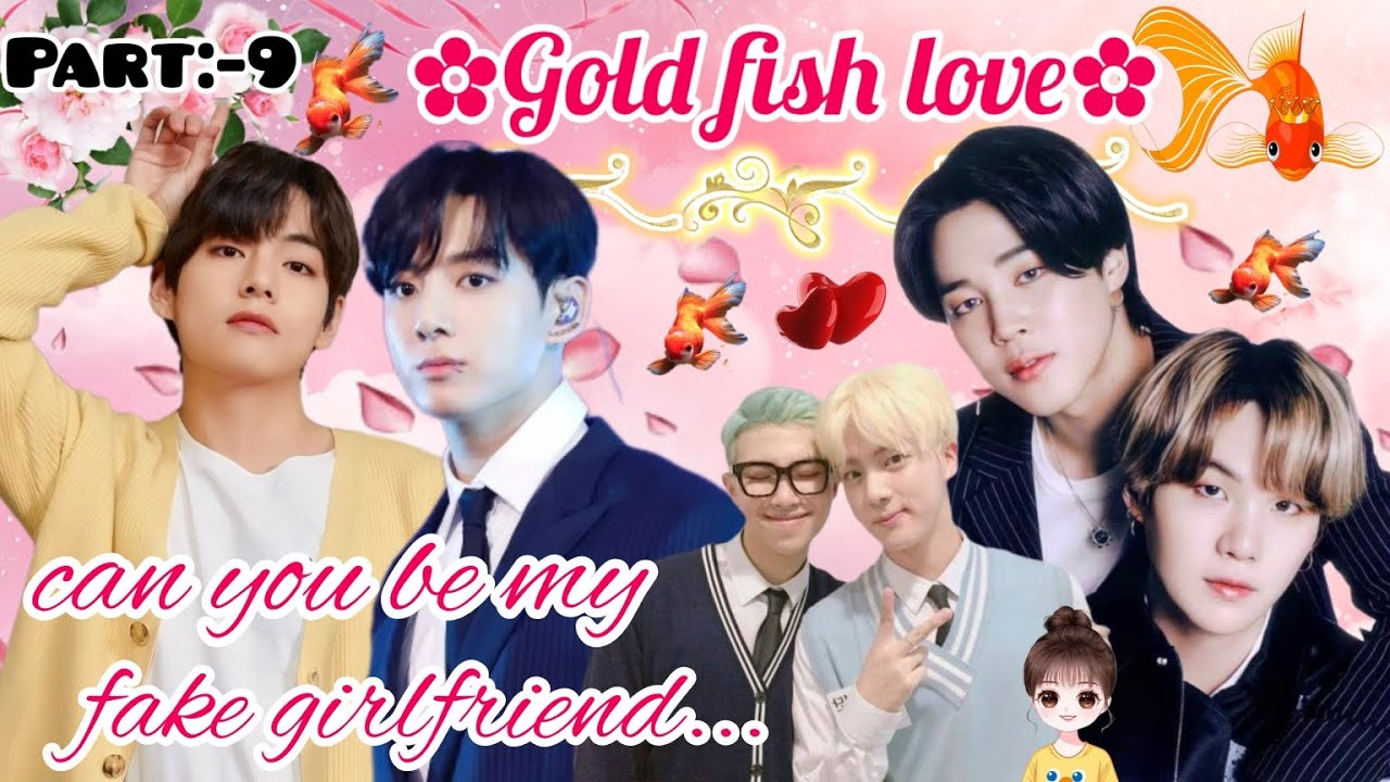 💞gold fish love💞🐠(part-9) 💜ᗷTS 💜"hindidubbing"#bts #taekook#yoomin# ...