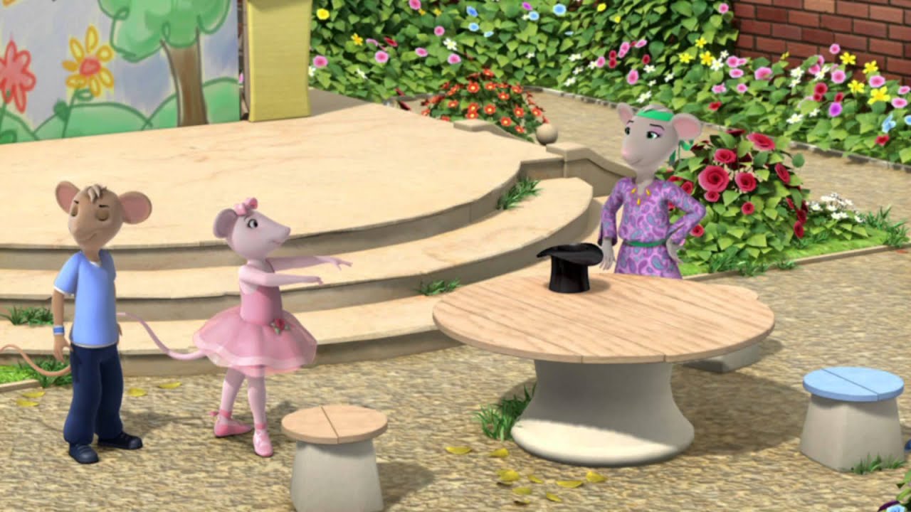 Angelina Ballerina Pop Star Girls Clip Youtube