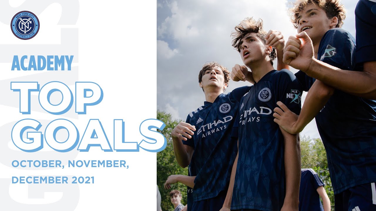 NYCFC Academy | Top Goals October, November, December - YouTube