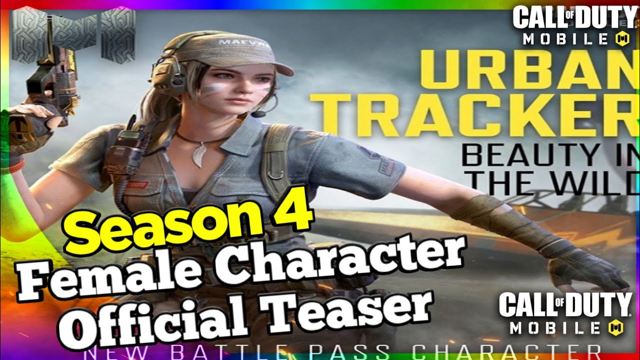 Season 4 Call Of Duty Mobile Teaser || Season 4 Cod mobile Female ...