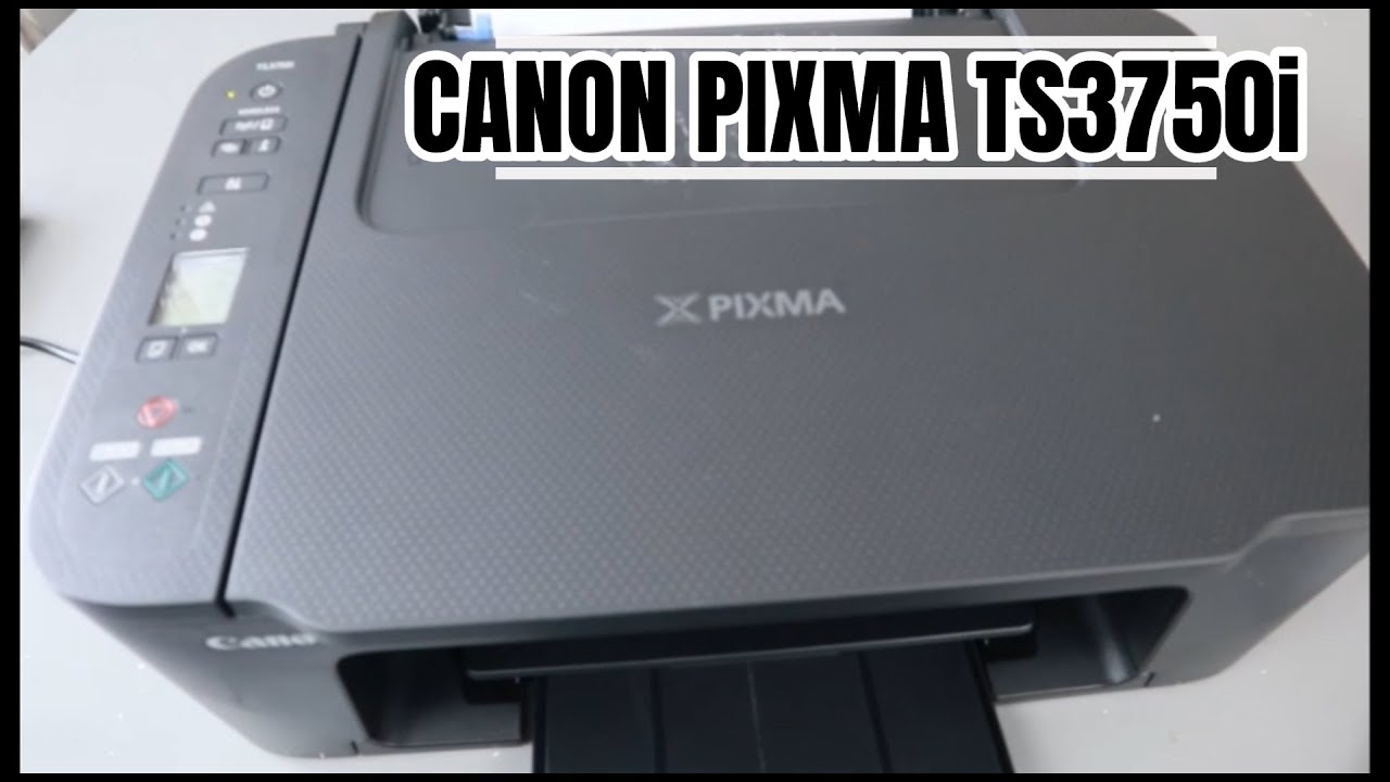 Canon PIXMA TS3750i Control Panel Buttons Explained | Meanings ...