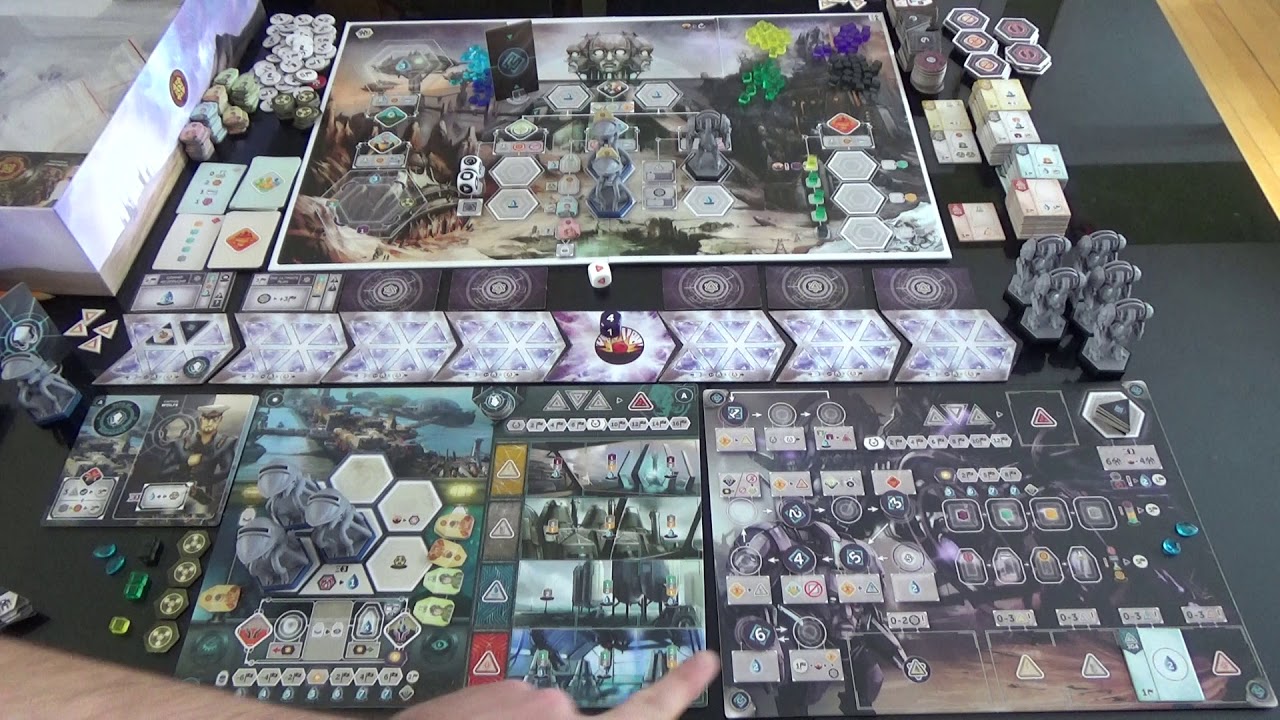 Anachrony règles et initiation du mode Solo - YouTube