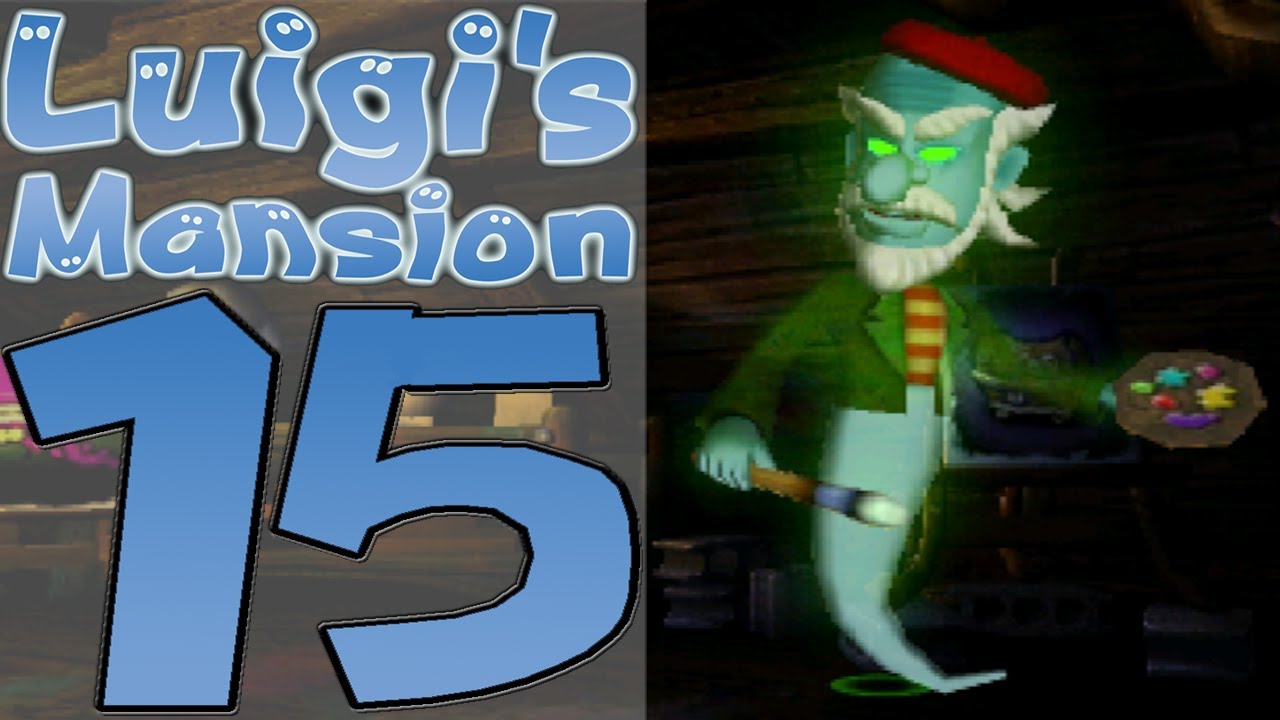 Luigi's Mansion (3DS) [Part 15] Vincent Van Gore Ghost Artist! - YouTube