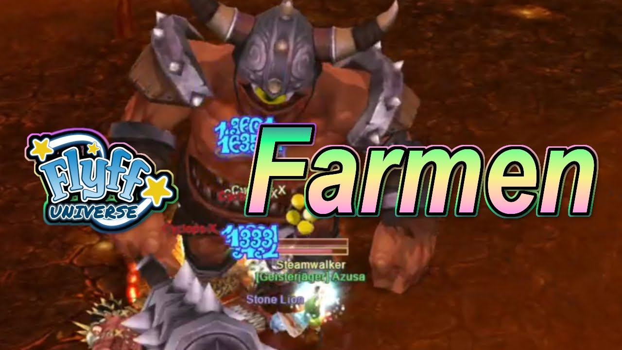 Flyff Universe - Wir farmen in Azria und Volkane! - YouTube