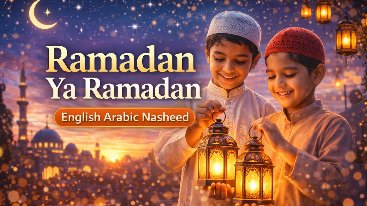 Ramadan Ya Ramadan | Joyful English Arabic Nasheed | Light & Uplifting ...