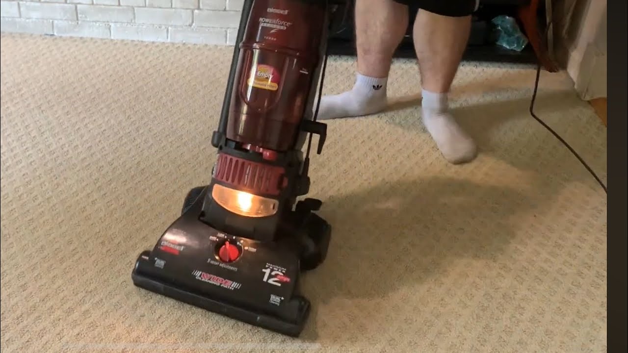 Bissell PowerForce Turbo 6596 (2007) Bagless Upright Vacuum Cleaner ...