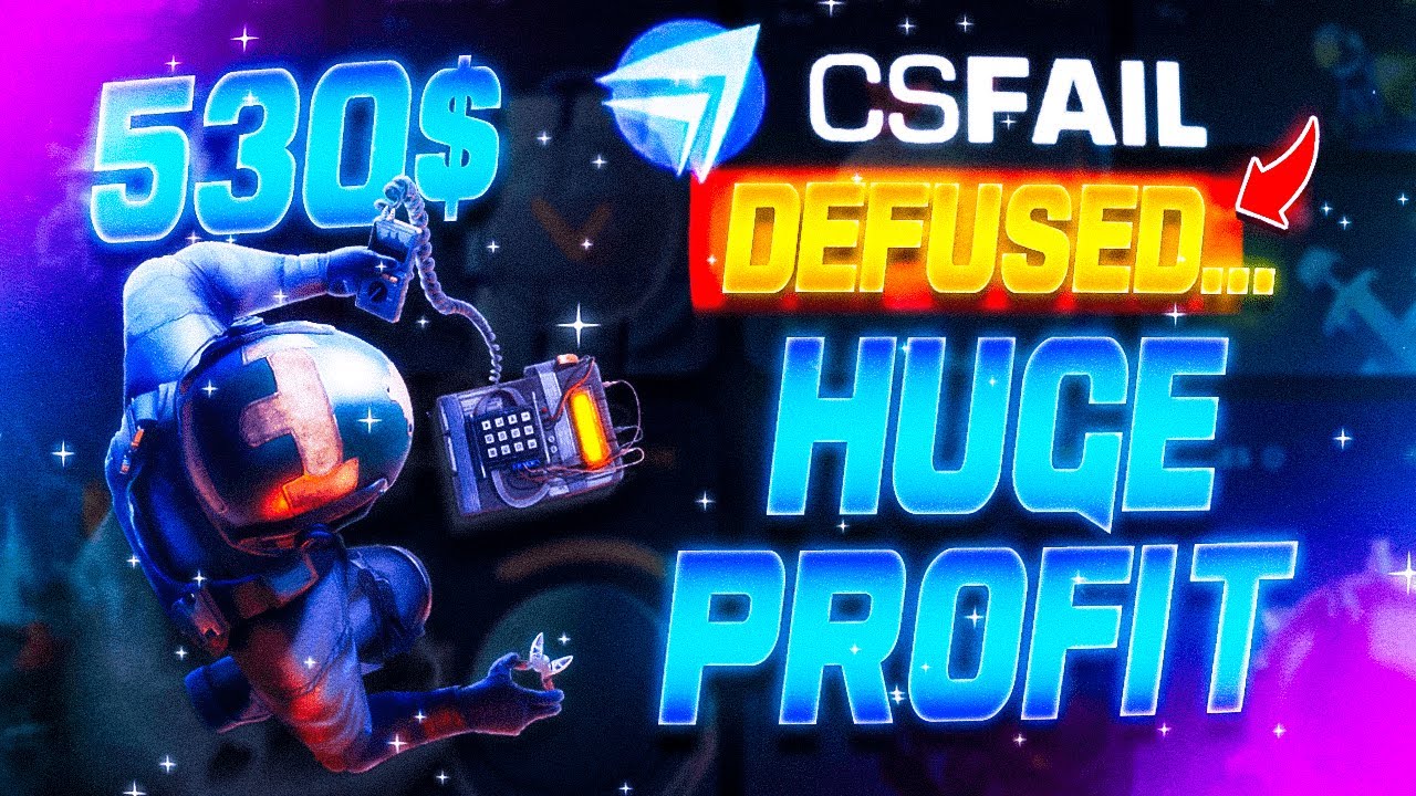 CSGOFAIL 530$ HUGE PROFIT | CSFAIL PROMO CODE 2024 | - YouTube