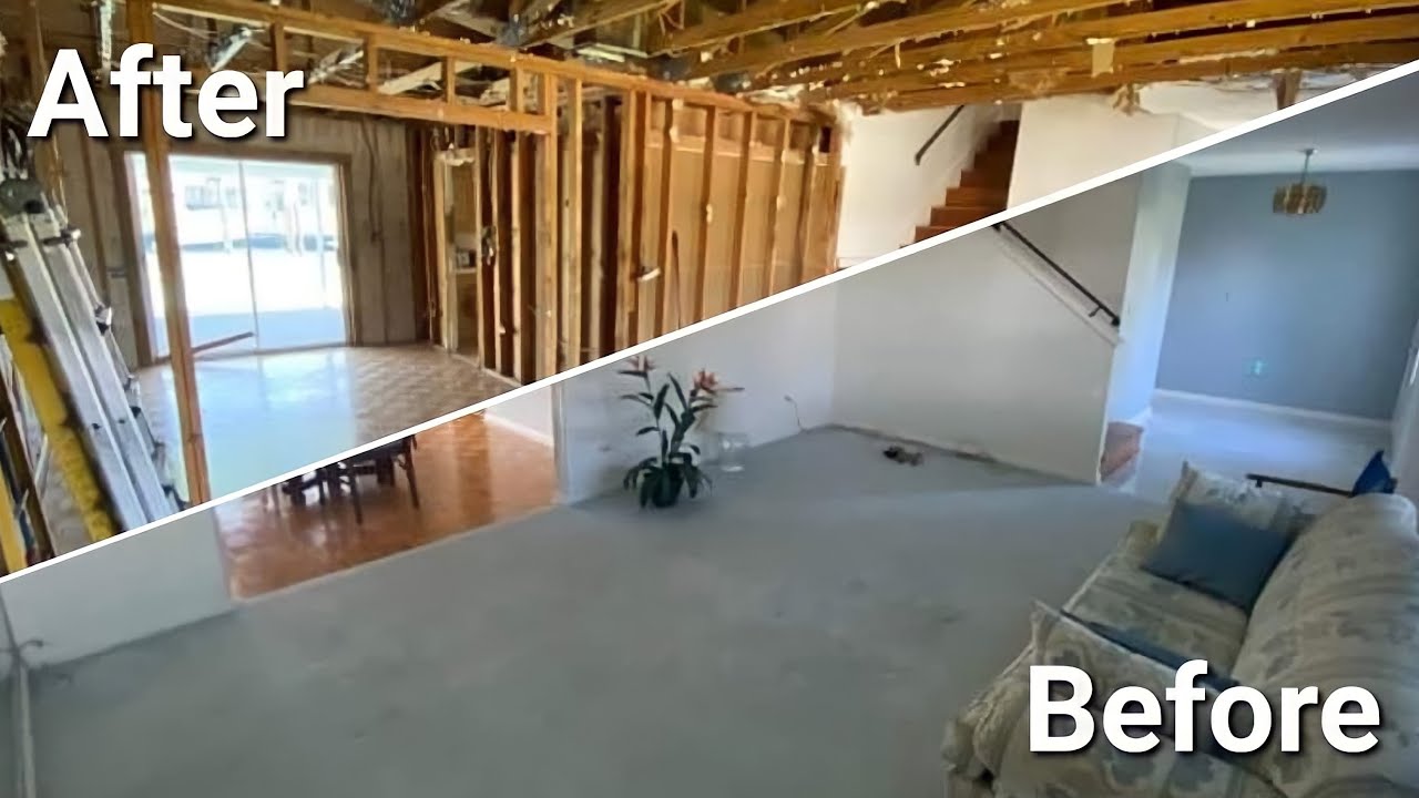 BIG HOME PROJECT!! Complete House Renovation / House Walkthrough ...