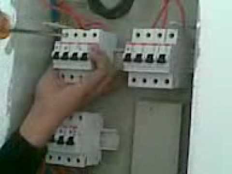panel board installation forth - YouTube