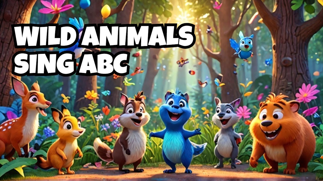Wild Animals Learn The ABC Song In This MAGICAL Adventure! - YouTube
