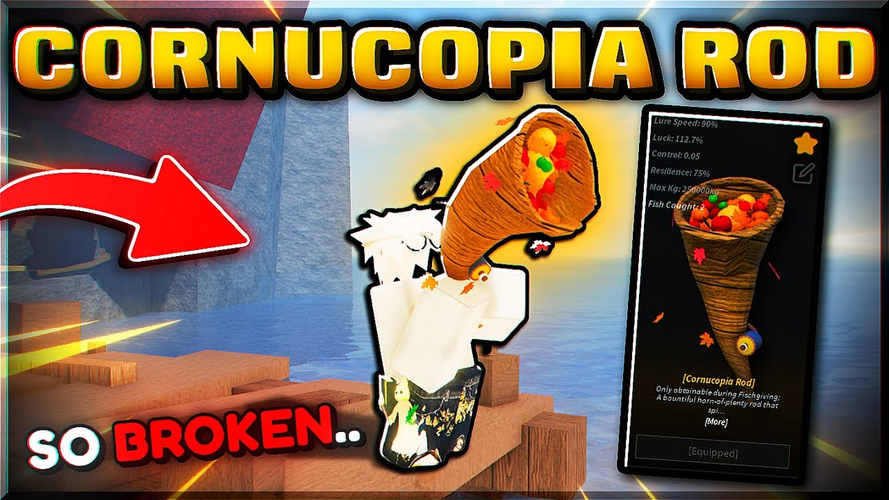 Obtaining NEW CORNUCOPIA Rod in Fisch! - YouTube
