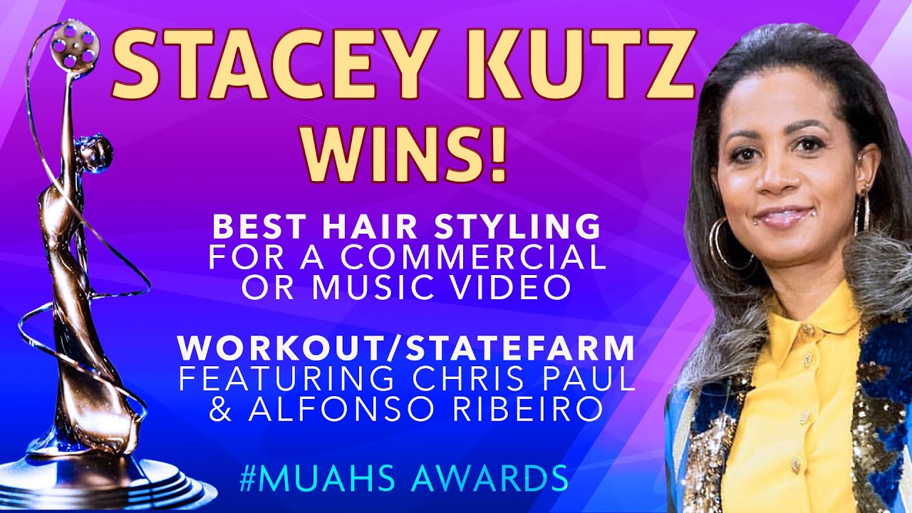 Stacey-Kutz Wins! Best Hairstyling in Commercial ft. Alfonso Ribeiro ...