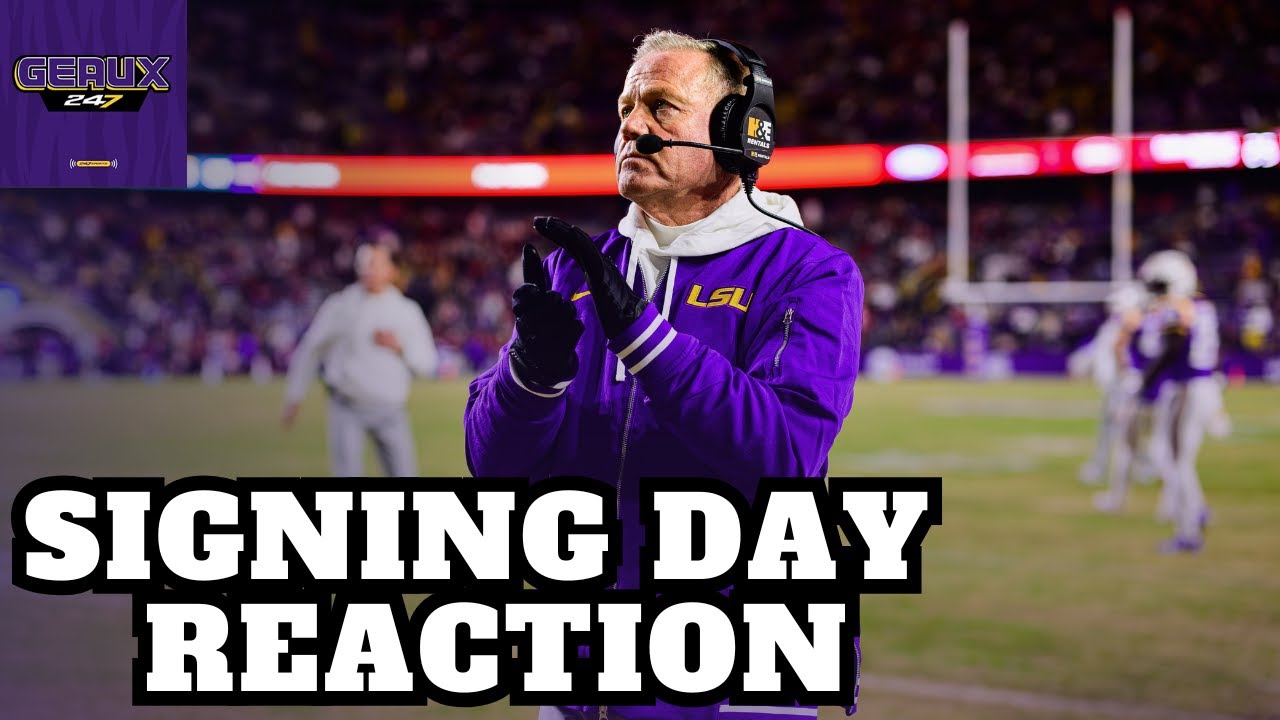 LSU National Signing Day Reaction | Winner or Loser?! - YouTube