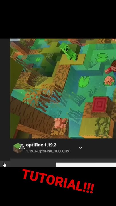Tutorial how to install optifine on Minecraft Launcher - YouTube