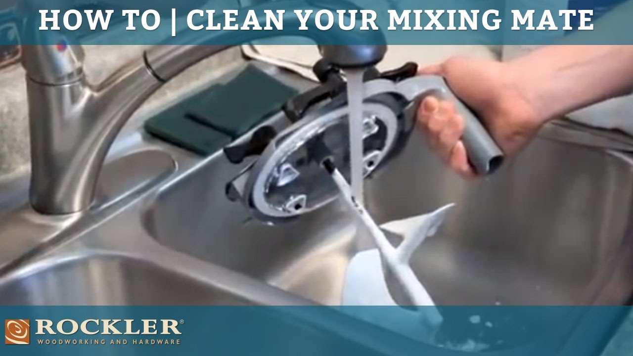 Cleaning Your Mixing Mate - Gallon Size - YouTube