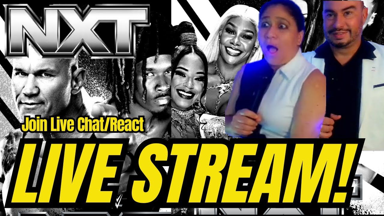 WWE NXT LIVE REACTION I RANDY ORTON VS. JE'VON EVANS! - YouTube