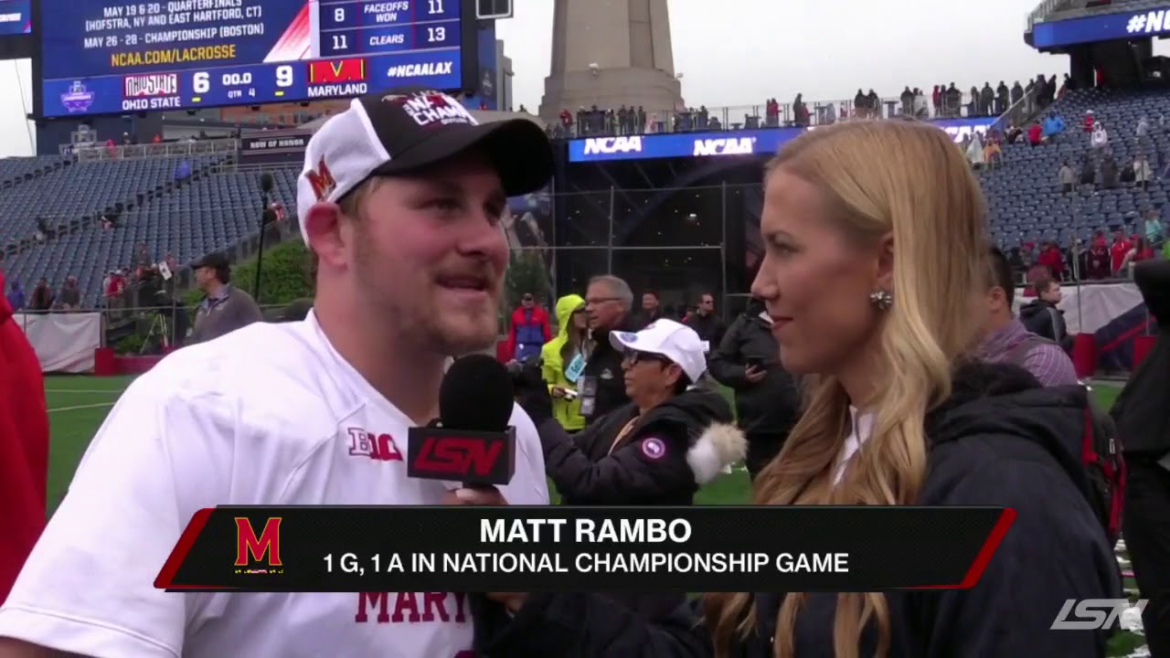 Matt Rambo NCAA Championship Postgame Interview - YouTube